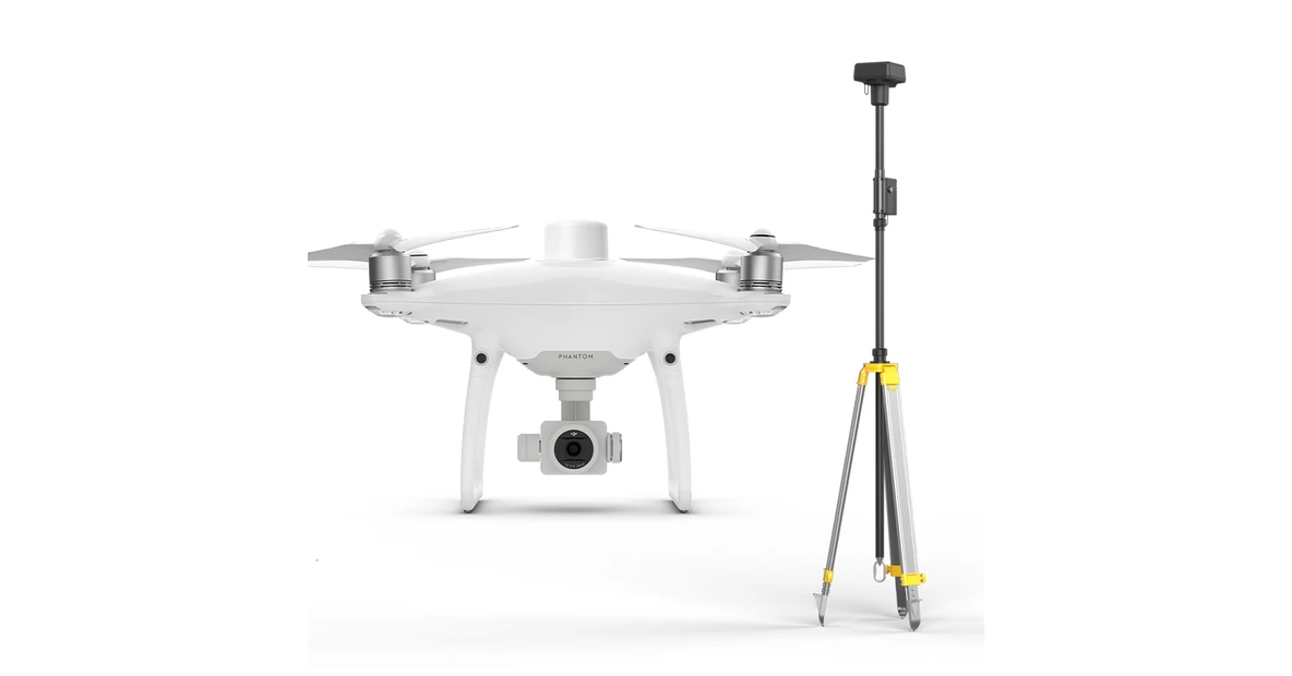 Drona DJI Phantom 4 RTK w D-RTK 2 Mobile Station Combo Magazinul de ...