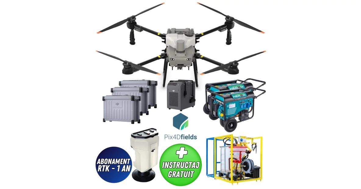DJI Agras T25 Energy Pack - Abonament RTK | Drone Agricole | Dronshop