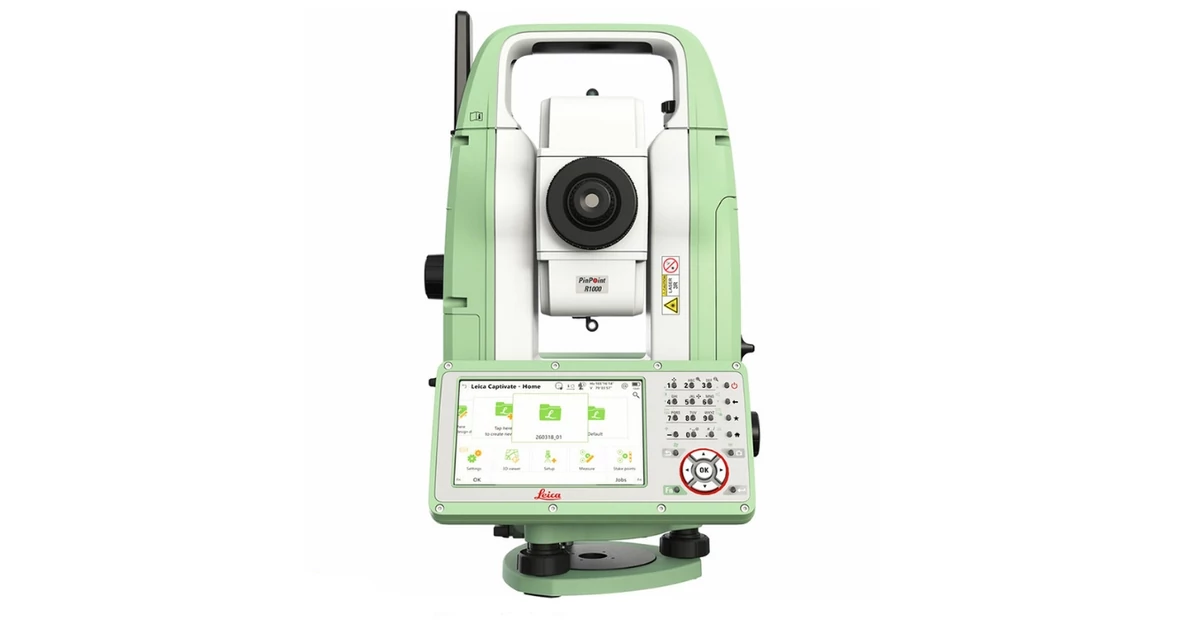 Statie Totala LEICA FLEXLINE TS10 Magazinul de Drone Dronshop.ro