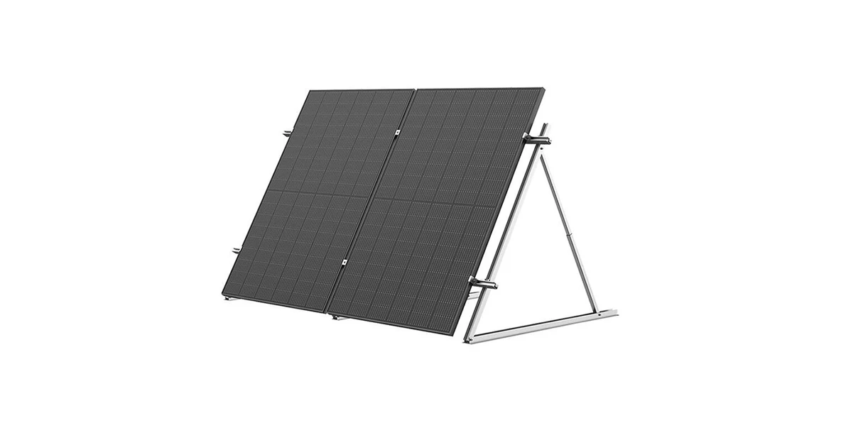 Ecoflow Adjustable Mounting Bracket for 2x 400W or 4x 100W Photovoltaic ...