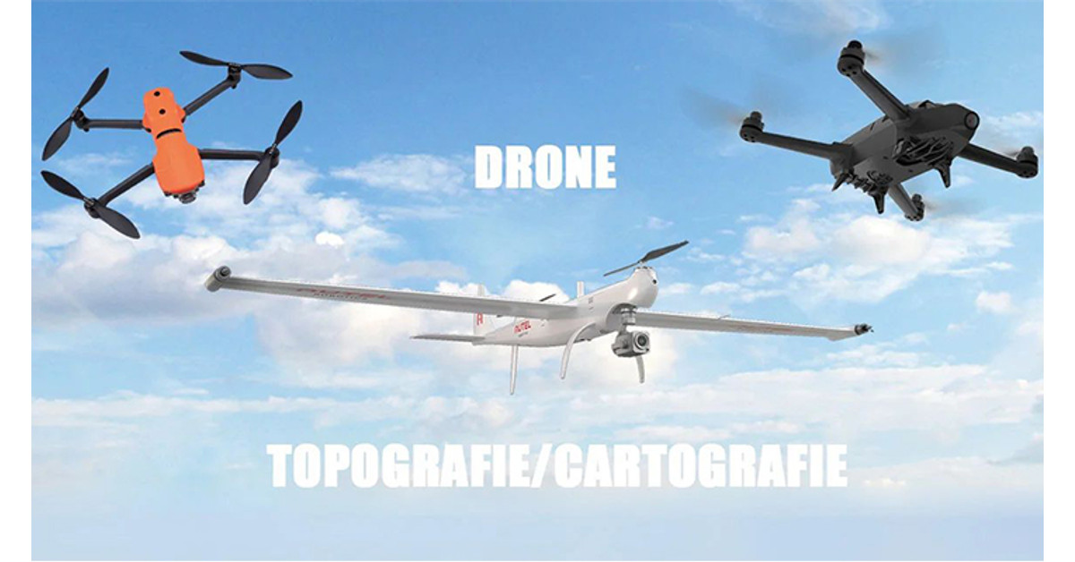 Drone pentru topografie - cartografie | Dronshop.ro