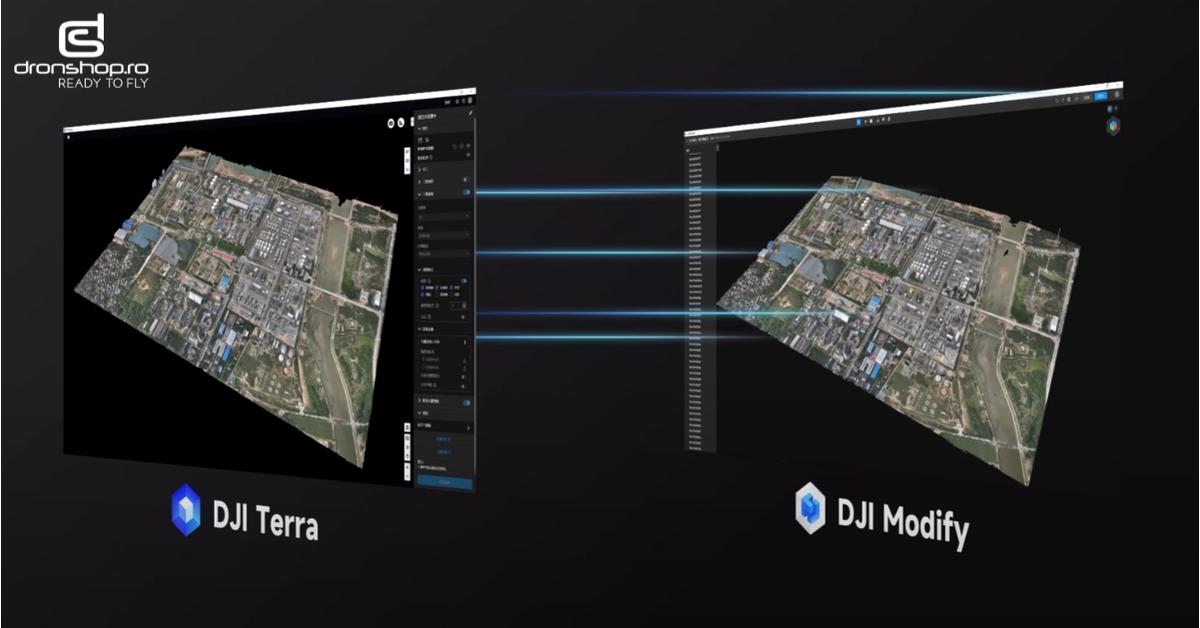 DJI a lansat Modify, un software inteligent de editare a modelelor 3D